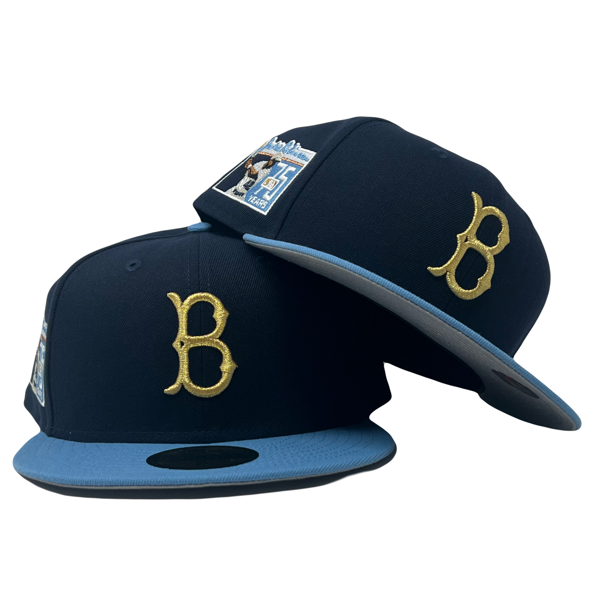 Brooklyn Dodgers Jackie Robinson 75th Anniversary New Era Fitted Hat ...