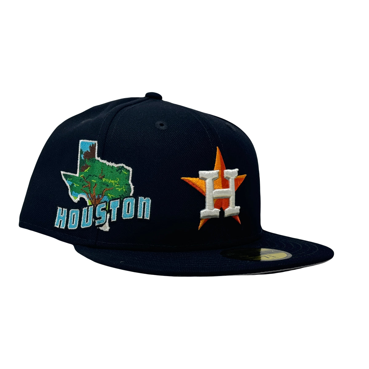 Houston Astros State Map 59Fifty New Era Fitted Hat