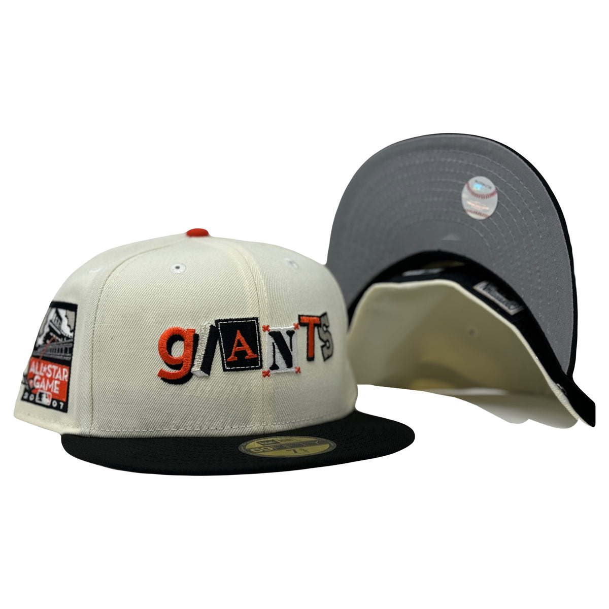 San Francisco Giants 2007 All Star Game Ransom Note Pack Fitted ...