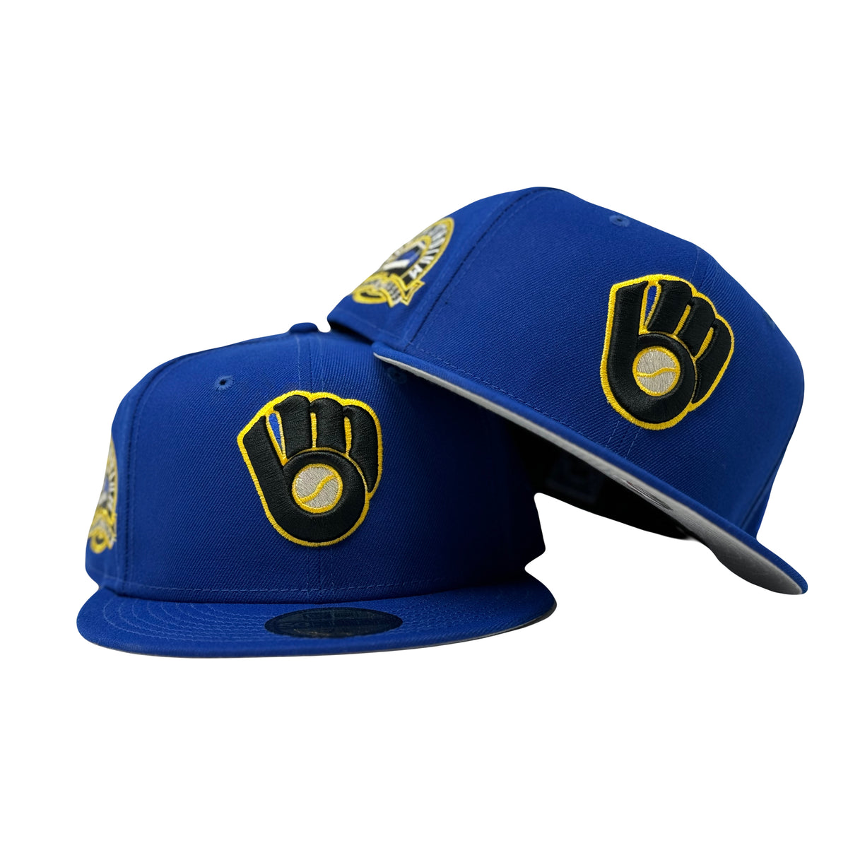 Milwaukee Brewers Royal Blue County Stadium New Era Fitted