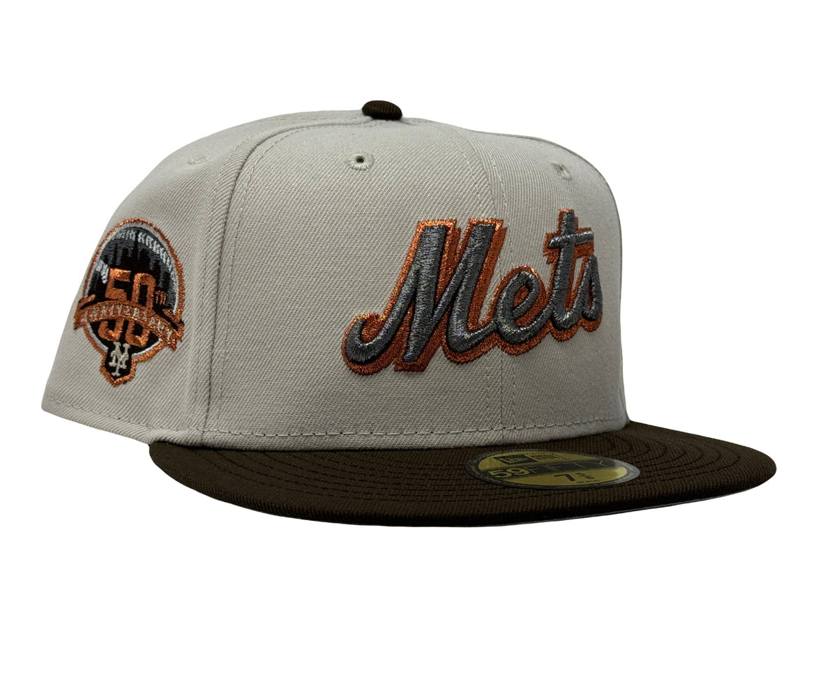 New York Mets 50th Anniversary 59Fifty New Era Fitted Hat – Sports World NY