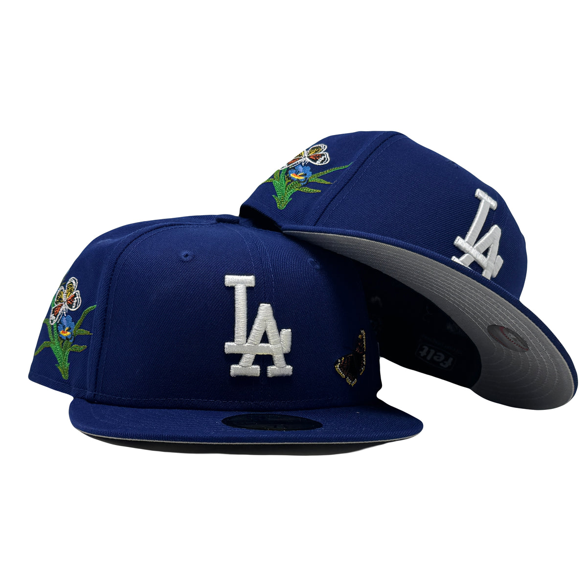 Los Angeles Dodgers Butterfly Garden New Era Fitted Hats