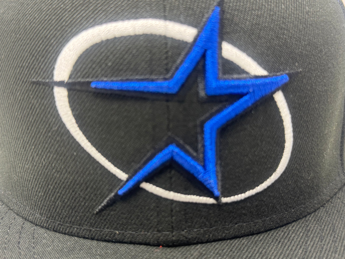 Black Royal Houston Astros Apollo 11 Fitted Hat | Sports World 165