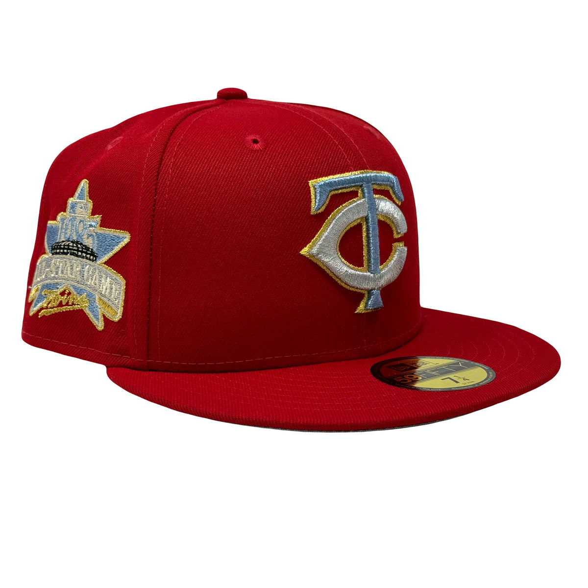 Minnesota Twins 1985 All Star Game Red 59Fifty New Era Fitted Hats ...