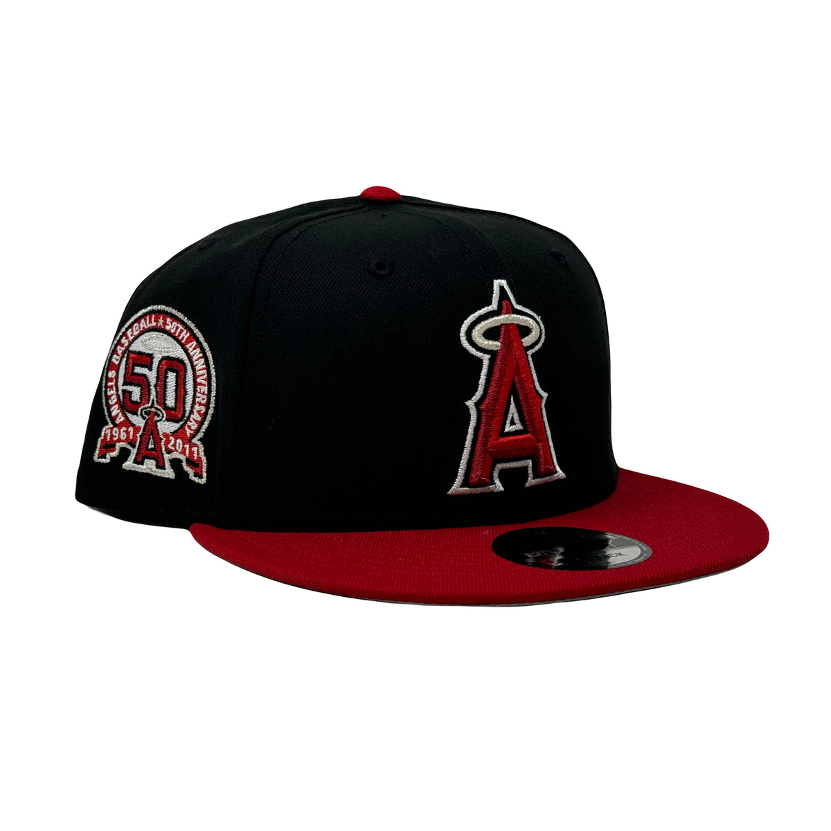 Los Angeles Angels 50th Anniversary 9Fifty New Era Snapback Hat ...