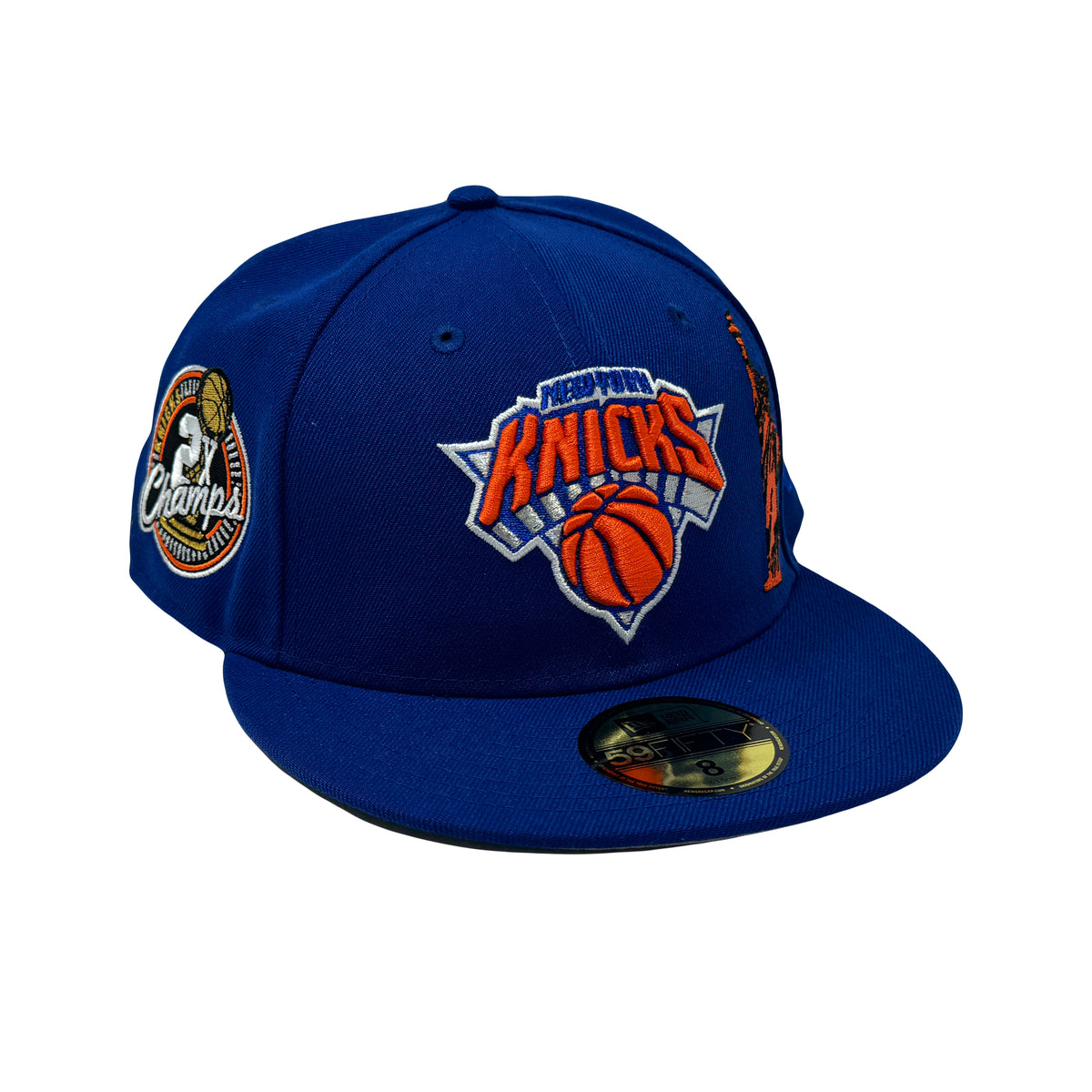 New York Knicks 2X NBA Champions Statue of Liberty Royal Blue 59Fifty