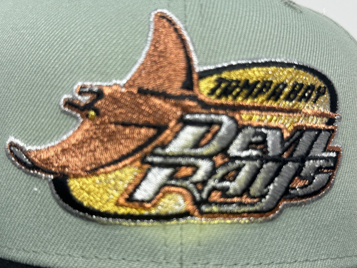 Tampa Bay Devil Rays 1998 Inaugural Season 59Fifty New Era Fitted Hat ...