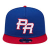 Puerto Rico 2026 World Baseball Classic 9FIFTY A-Frame Snapback Hat