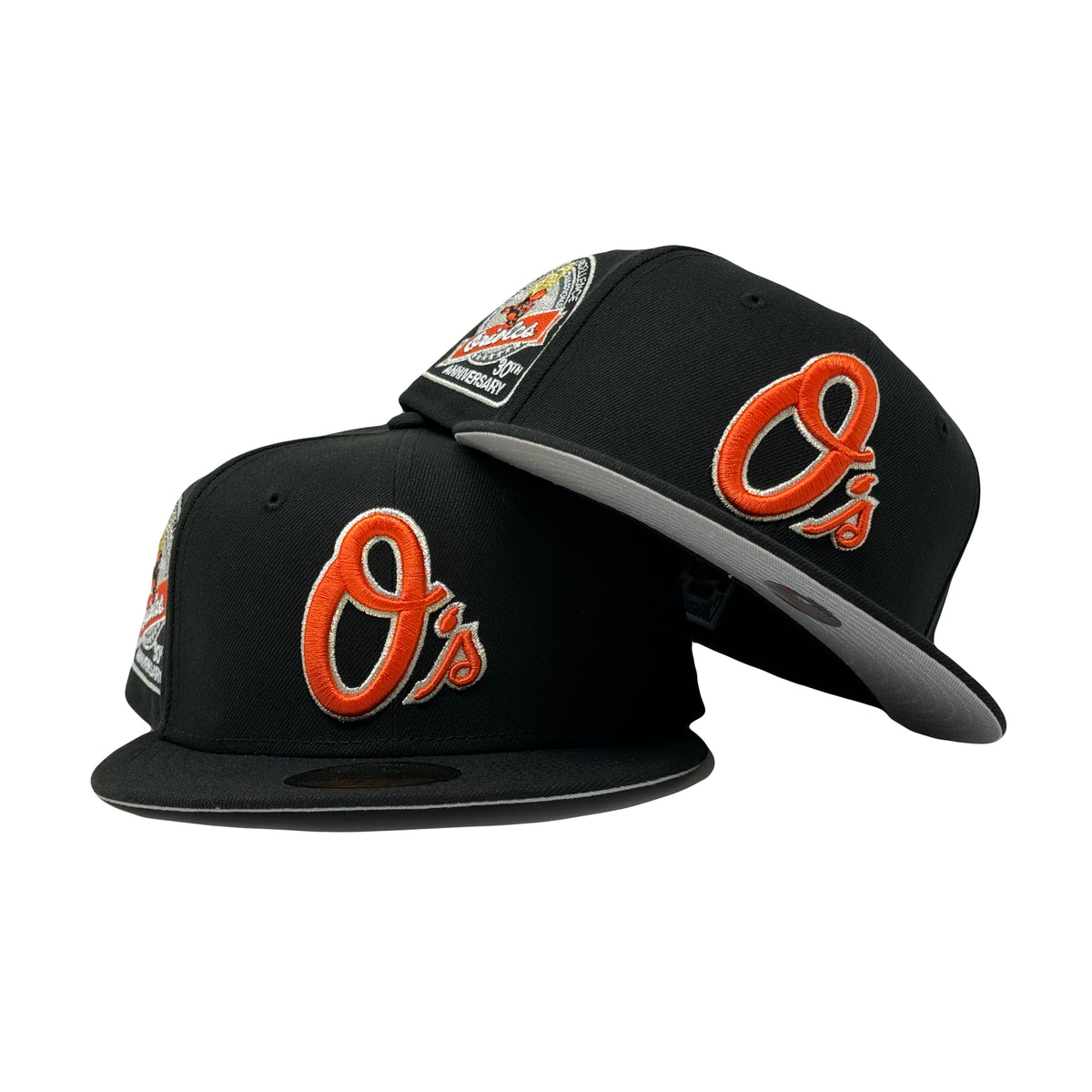 Baltimore Orioles 30th Anniversary 59Fifty New Era Fitted Hats