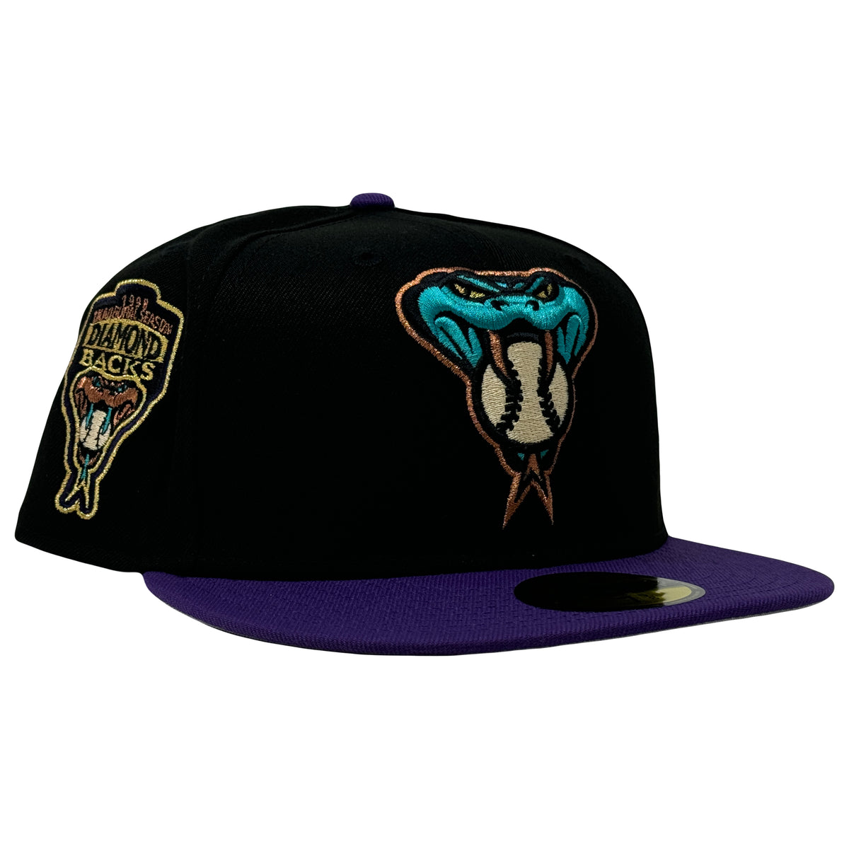 Arizona Diamondbacks 1998 Inaugural Season Snake Face Logo 59Fifty New