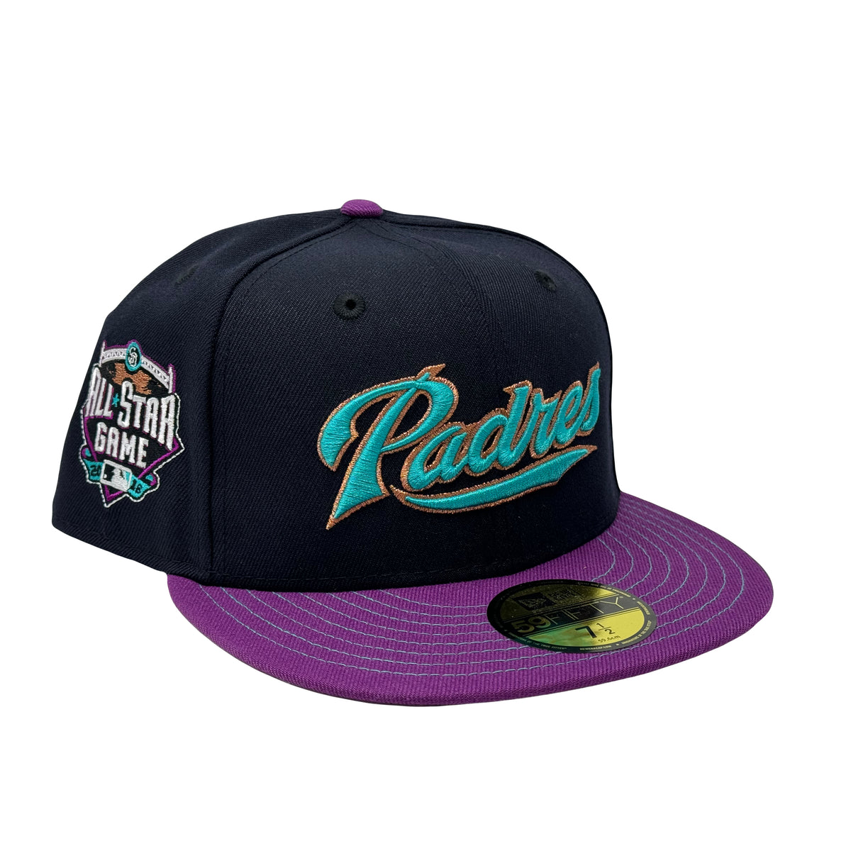 San Diego Padres 2016 All Star Game Stitch Visor New Era Fitted Hat
