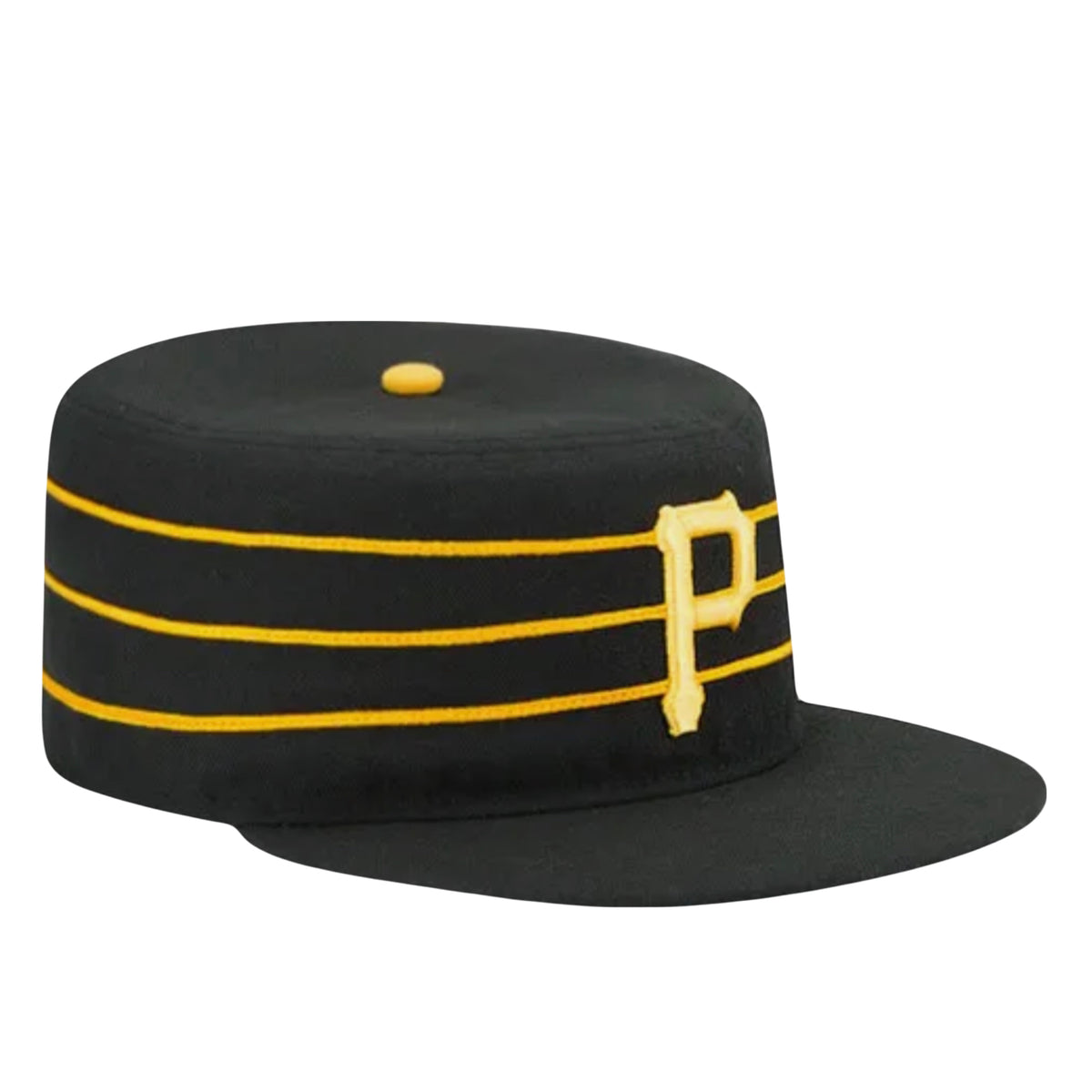 Pittsburgh Pirates Black Pillbox AC 59Fifty New Era Fitted Hat