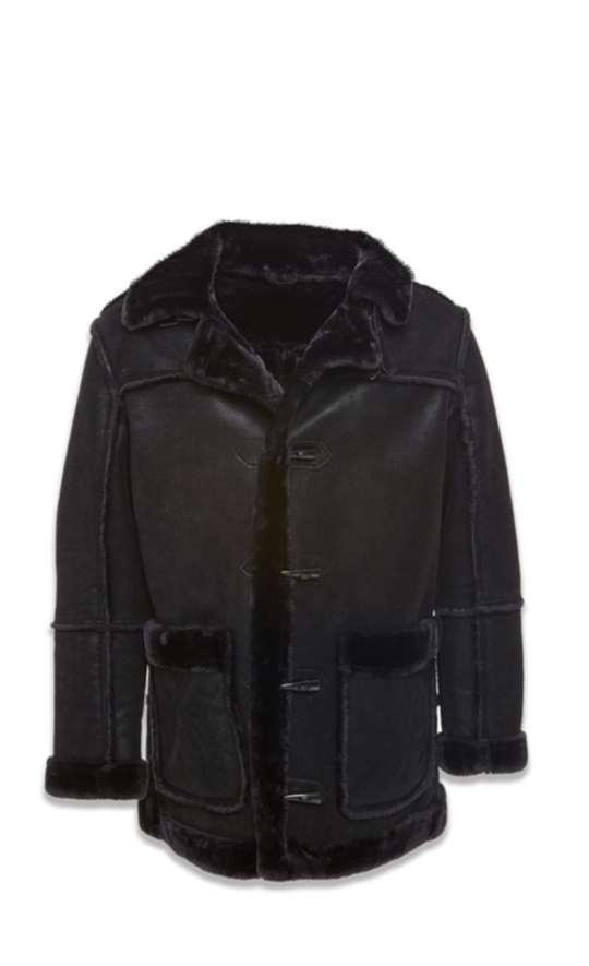 Jordan Craig Denali Shearling Jacket Black – Sports World NY