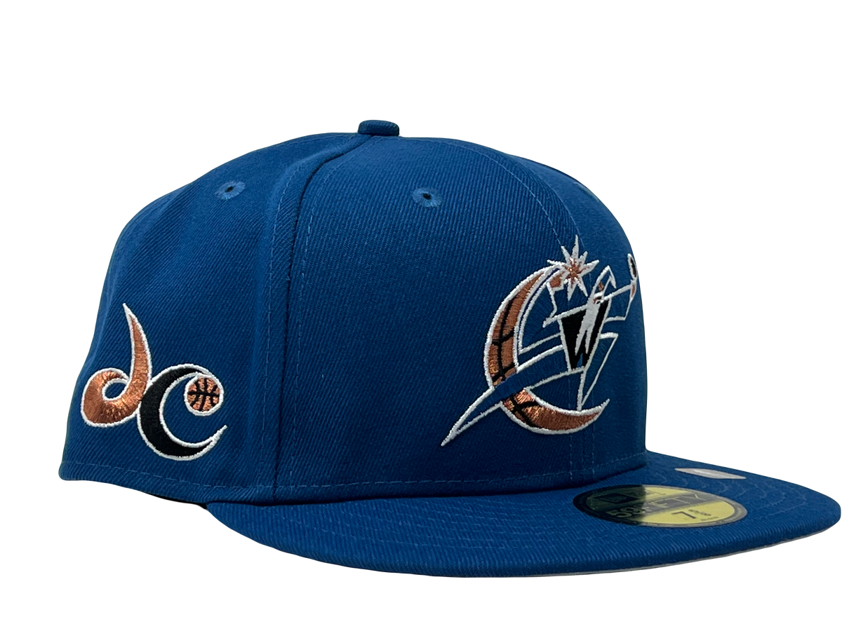 WASHINGTON WIZARDS GRAY BRIM NEW ERA FITTED HAT TO MATCH NEW AIR JORDA