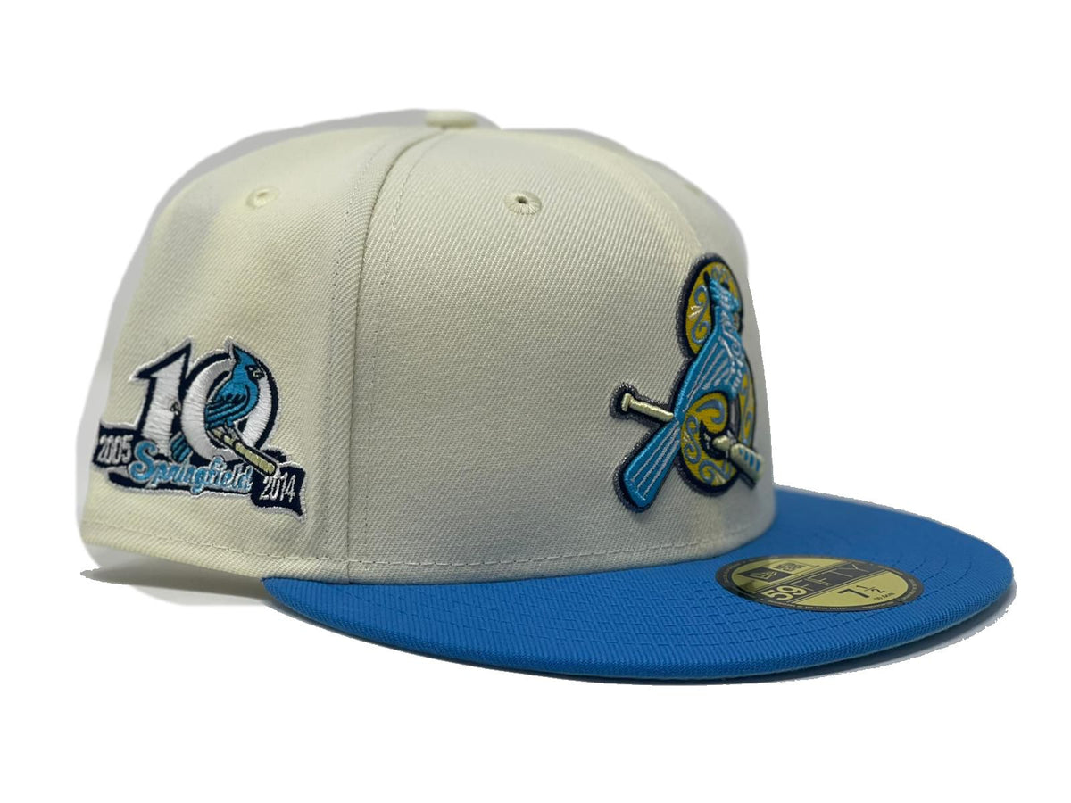 SPRINGFIELD CARDINALS 10TH ANNIVERSARY "ICE LEMONADE" BRIGHT BLUE BRIM
