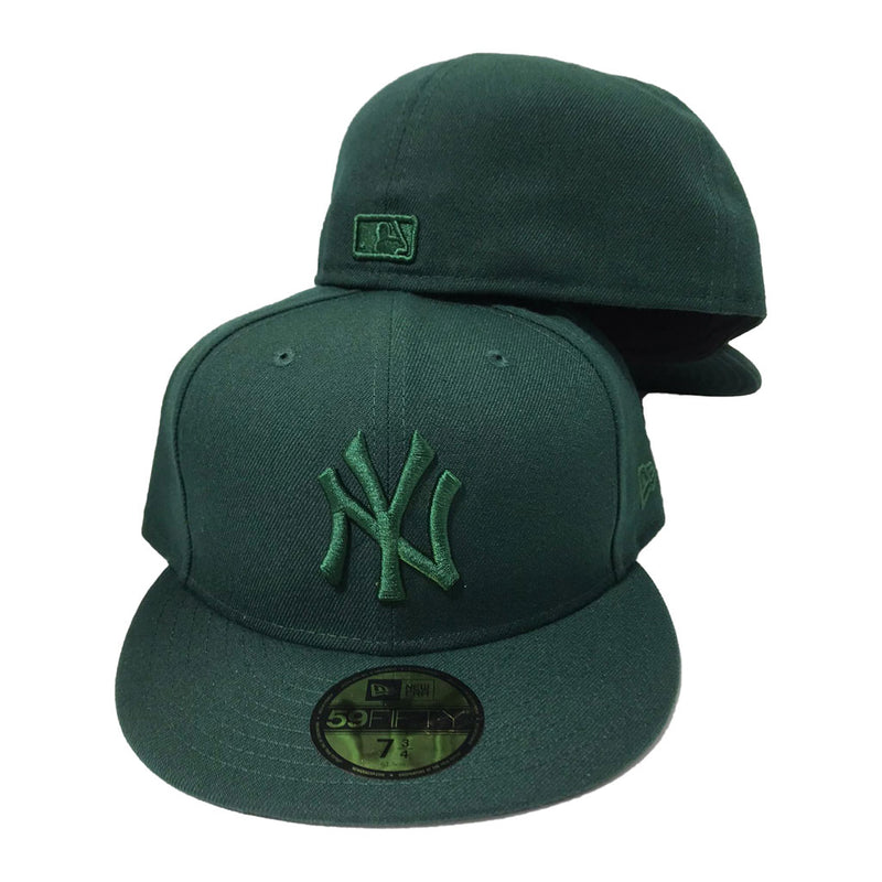 NEW YORK YANKEES DARK GREEN NEW ERA 59FIFTY FITTED HAT – Sports World NY