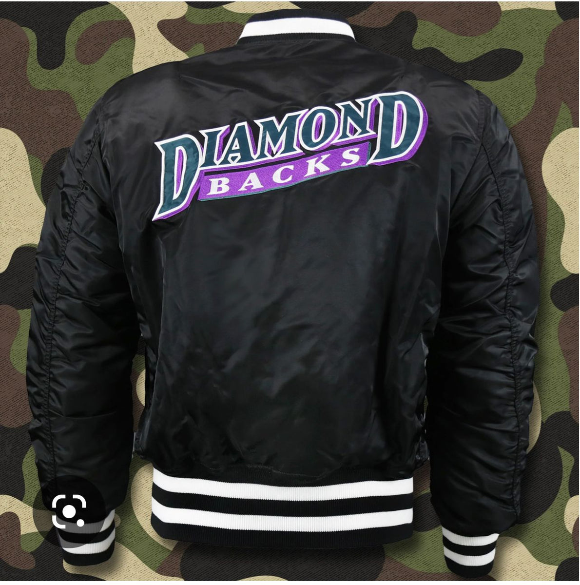 NEW ERA X ALPHA INDUSTRIES ARIZONA DIAMONDBACKS REVERSIBLE BOMBER JACK ...