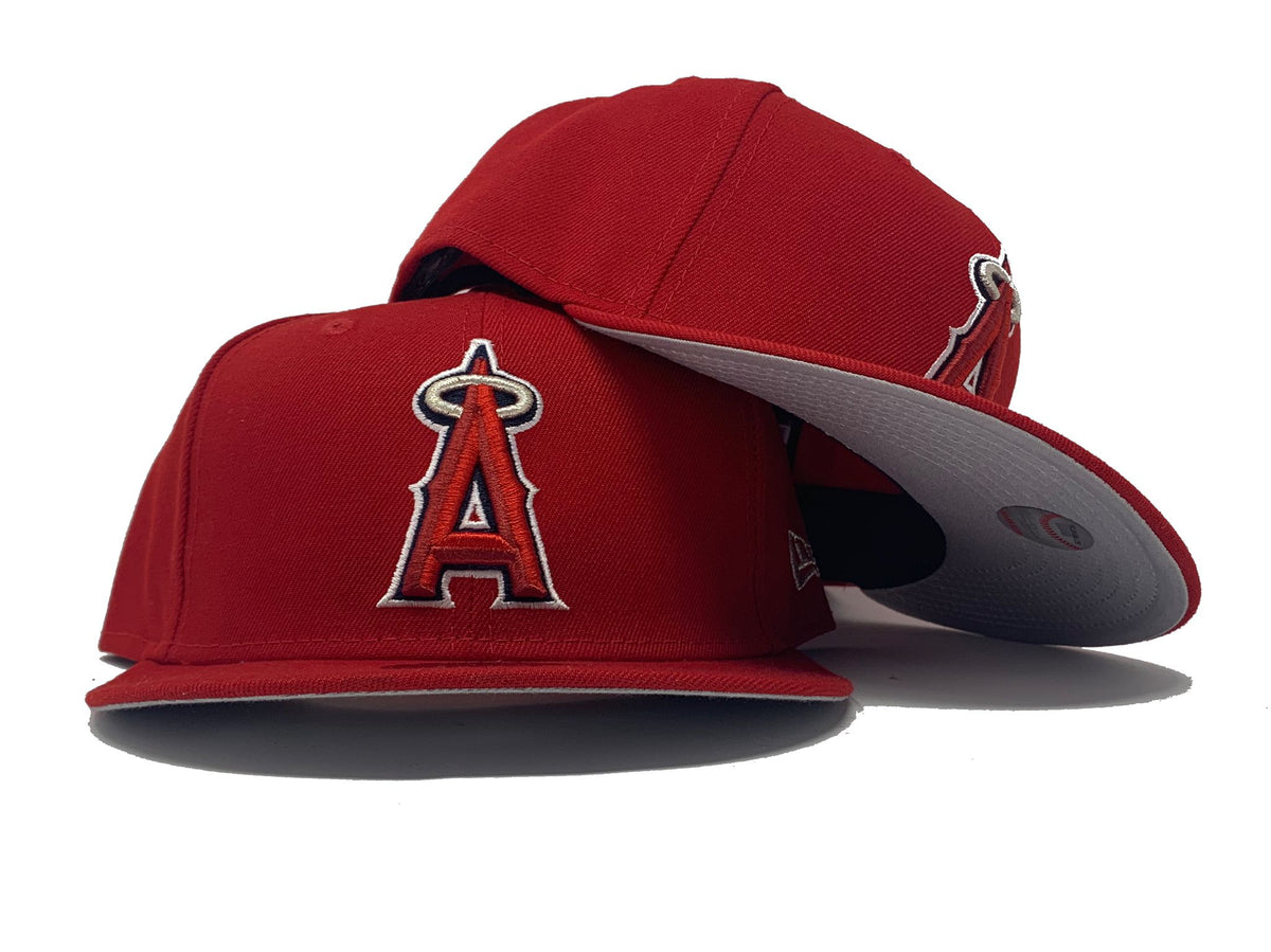 Red Los Angeles Dodgers Team Official Color New Era Snapback Hat ...